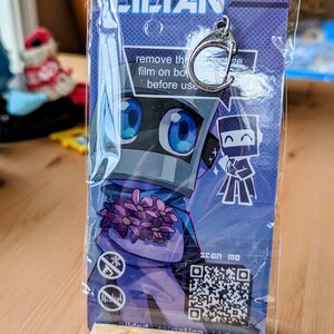 Lilian Keychain (gildedguy Stories) Charm - Etsy