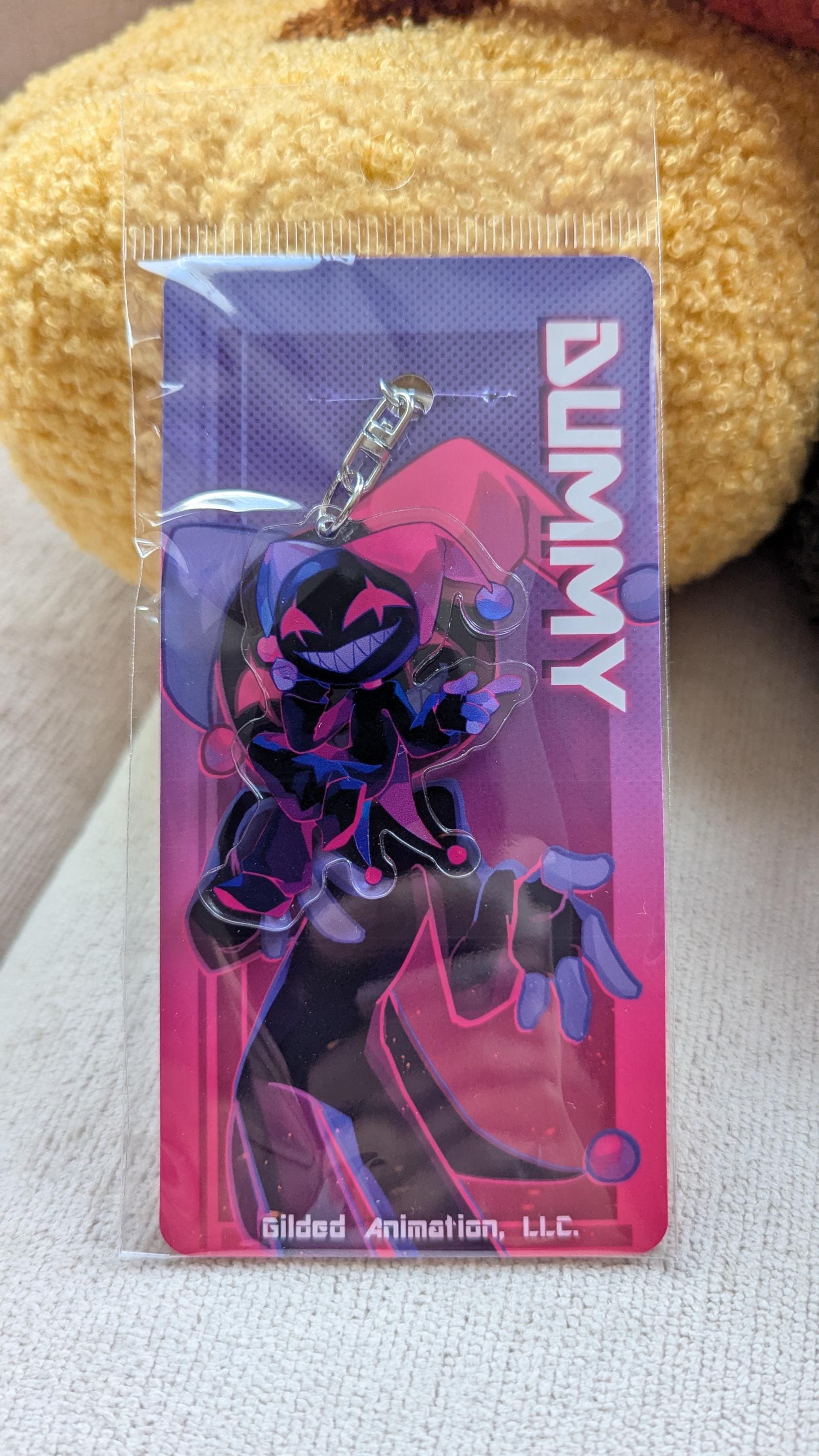 Dummy Keychain (charm, Double-sided) - Etsy