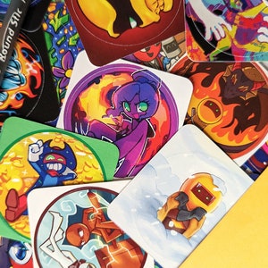Gildedguy Sticker Packs (40 Different Designs) - Etsy