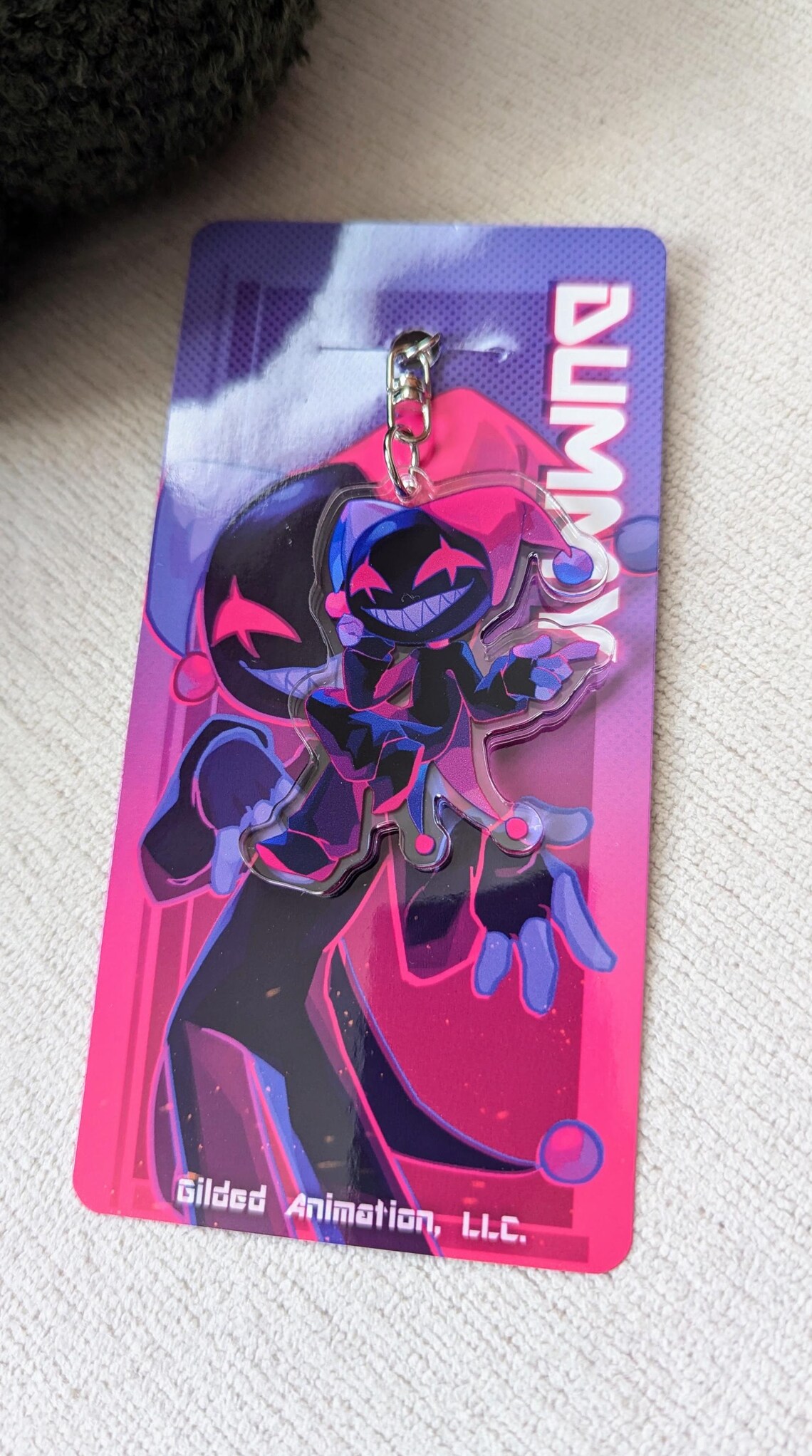Dummy Keychain (charm, Double-sided) - Etsy
