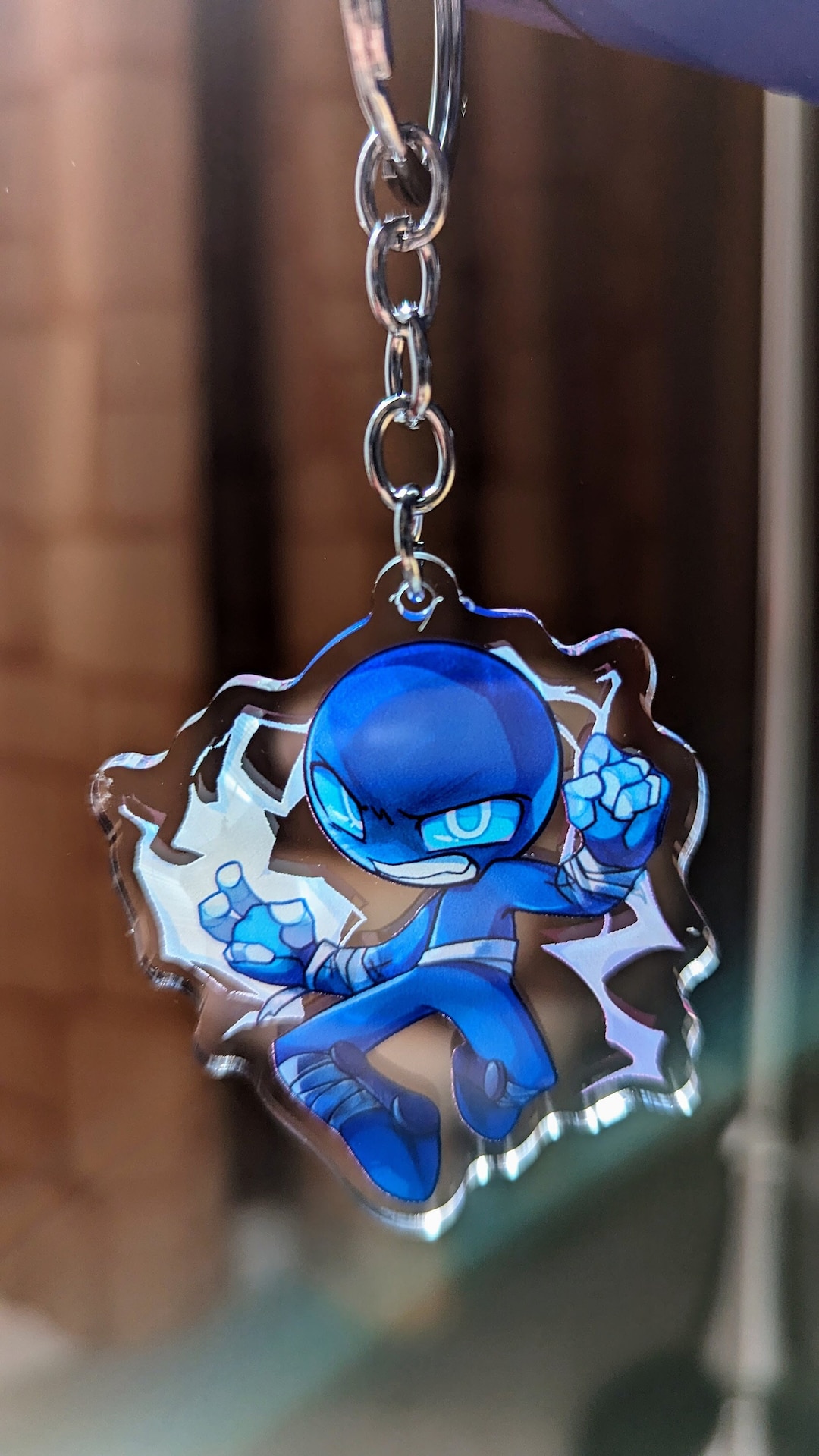 Oxob Keychain (gildedguy Story #6) Charm, Double-sided - Etsy