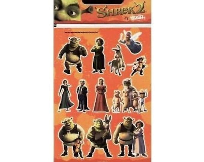 Shrek 2 Official Fridge Magnets - Shrek 2 Activity Magnets , Pop Out ...
