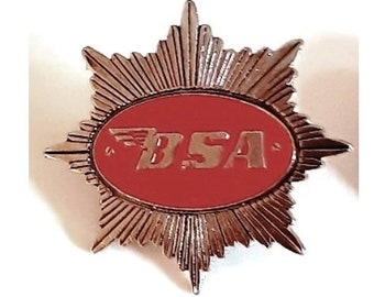 Bsa Motorcycle Badge - Etsy