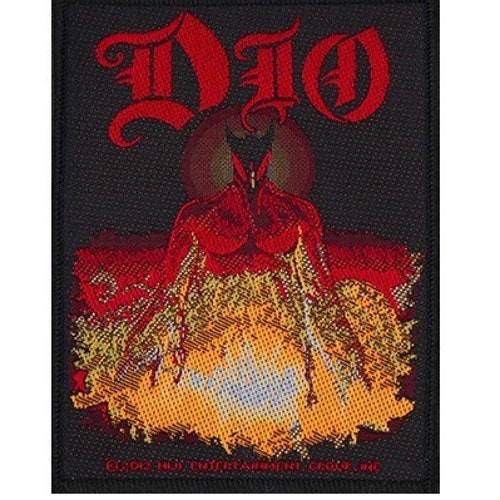 DIO Patch Last in Line Woven Cloth Patch. Licensed - Etsy