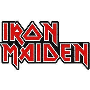 Iron Maiden Patch. 'logo Name ' Cut Out Patch. Officially Licensed ...