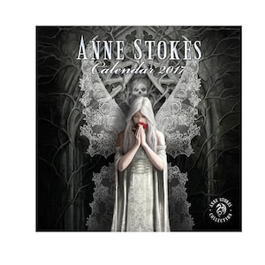 Anne Stokes 2017/2023 Calendar. Official. Dates Match 2023 ,gothic ...