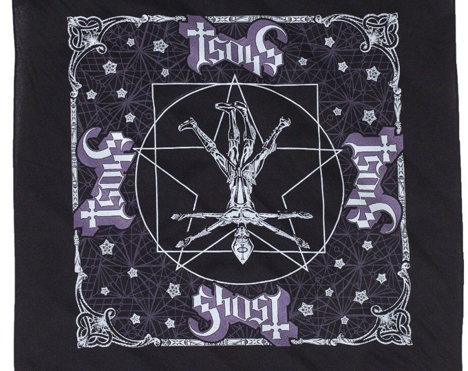 Ghost - Bandana 'the the Vitruvian Ghost - Bandana, Officially Licensed ...