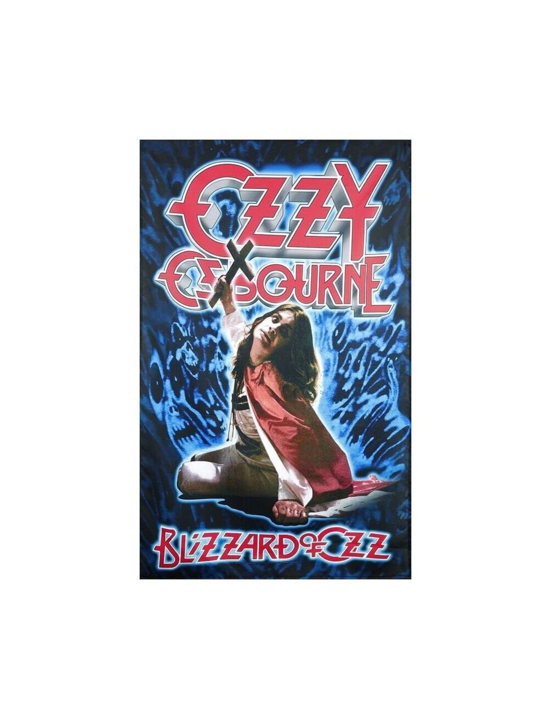 OZZY OSBOURNE Flag - Blizzard of Ozz Textile Licensed Poster Flag - Etsy