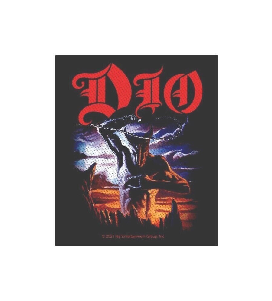 DIO Patch 'holy Diver Murray' Woven Cloth Patch. - Etsy UK