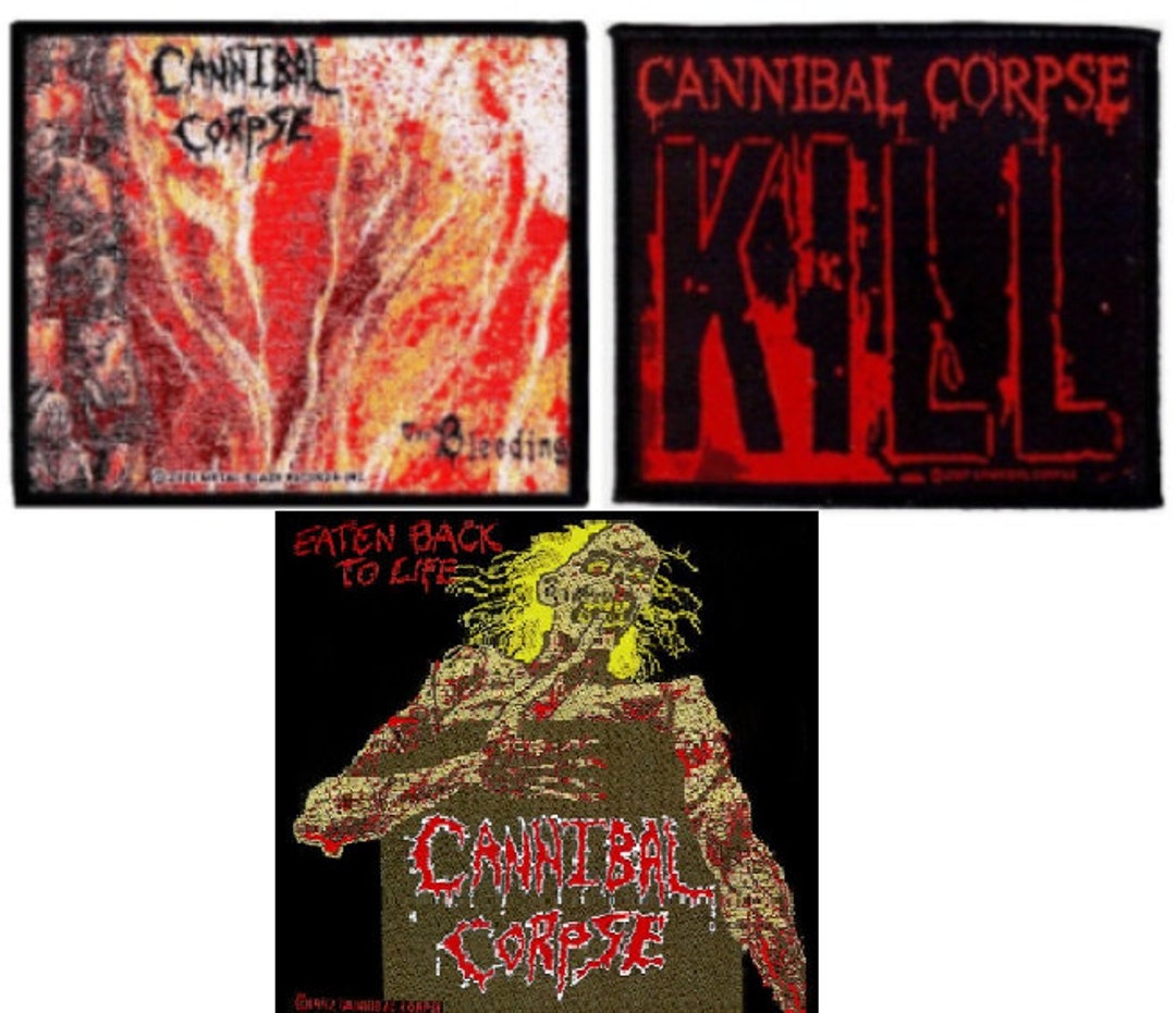 Cannibal Corpse Patch: You Choose . Woven Patch. Officially Licensed ...