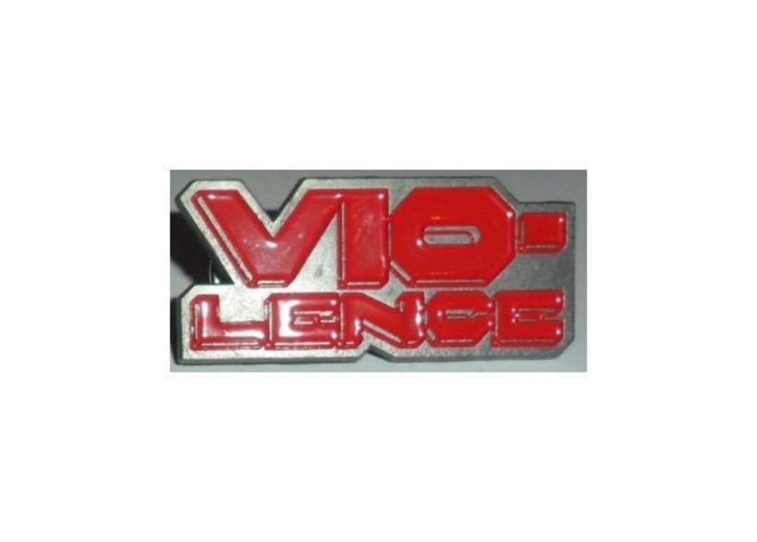 VIO-LENCE Pin 'logo' Design, 2019 Metal Enamel Pin. Officially Licensed ...