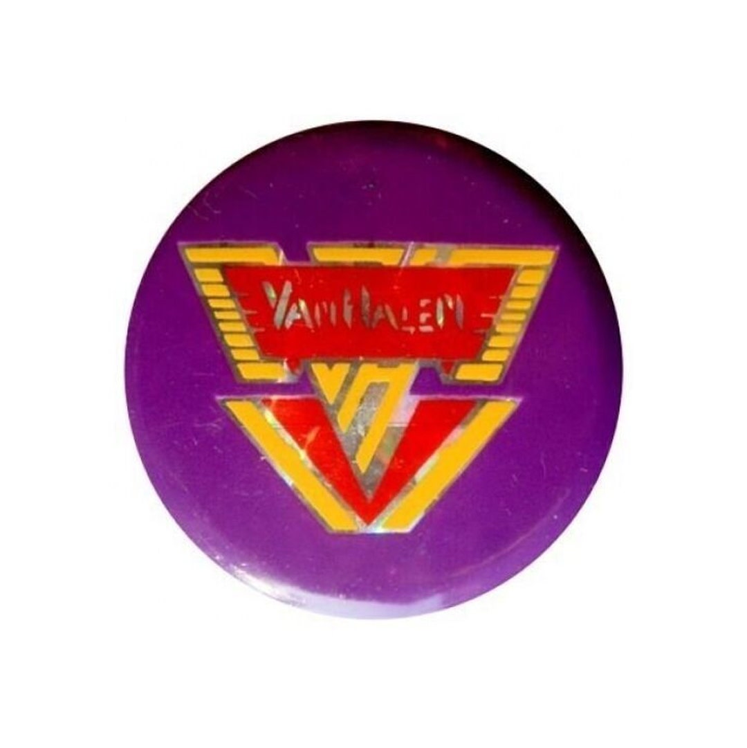 Van Halen Pin - Vintage Enamel Crystal Prismatic Pin. Original 80's - Etsy