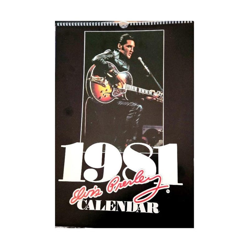 Vintage Calendar 1981 - Etsy UK