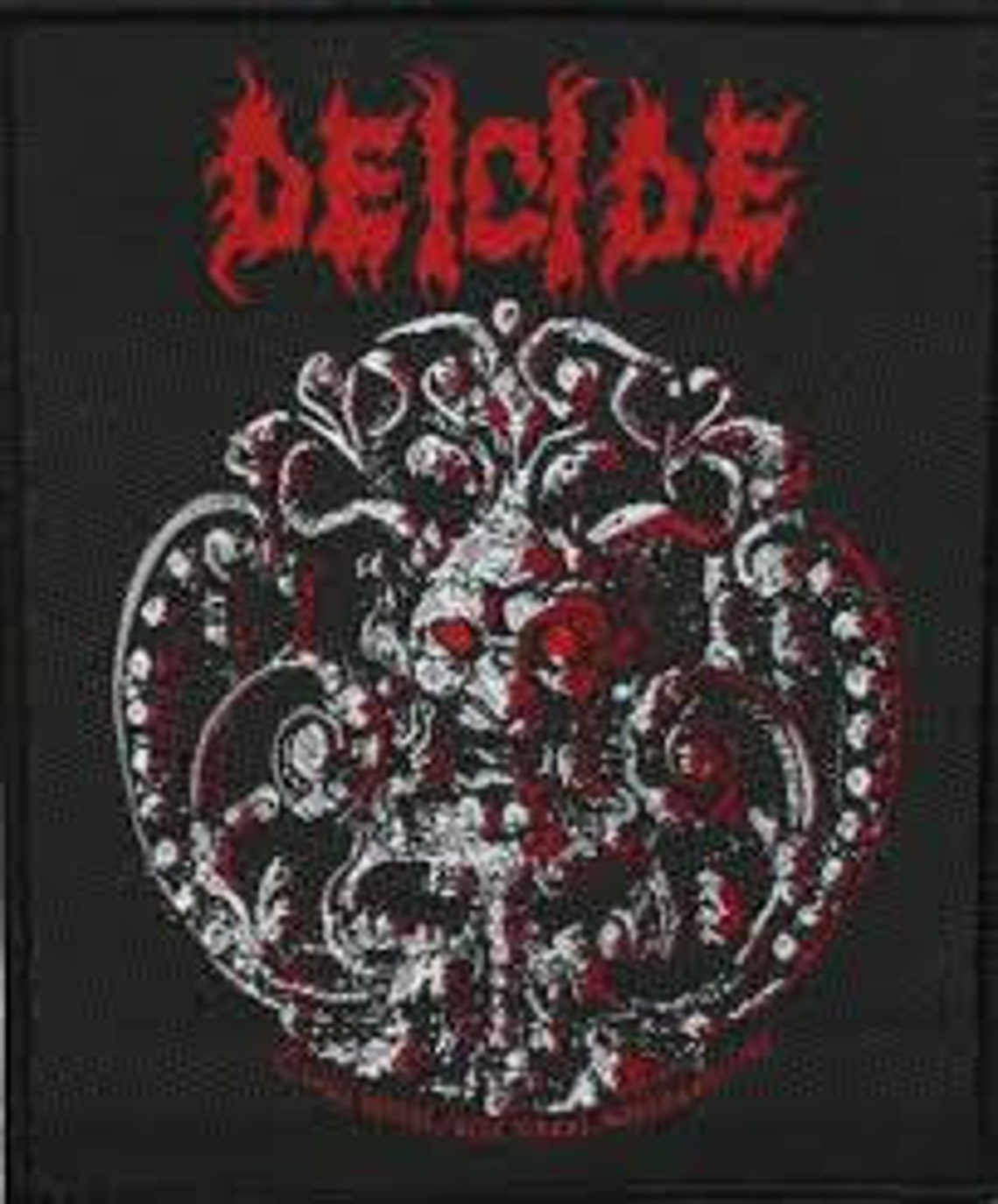 DEICIDE Patch: 'medallion' Vintage Sew on Patch - Etsy Ireland