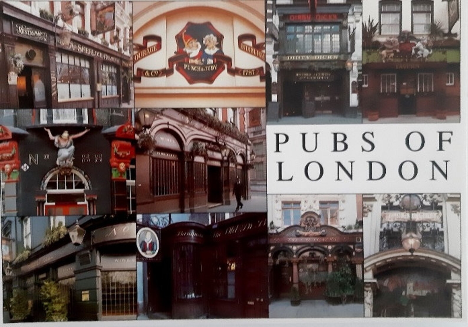 Postcards Pubs: English and London Pubs , and One English Pub Signs ...