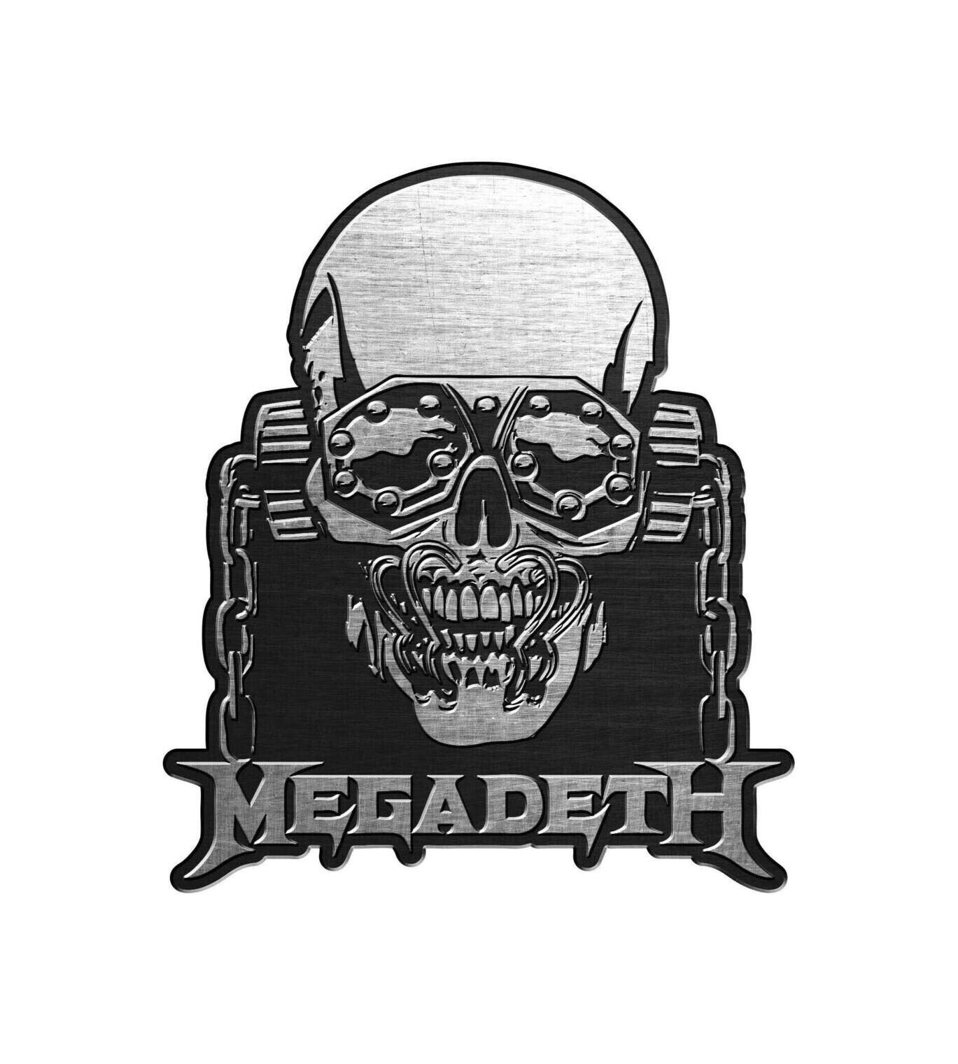 Megadeth Vic Rattlehead Metal Pin Badge nuevo | Etsy