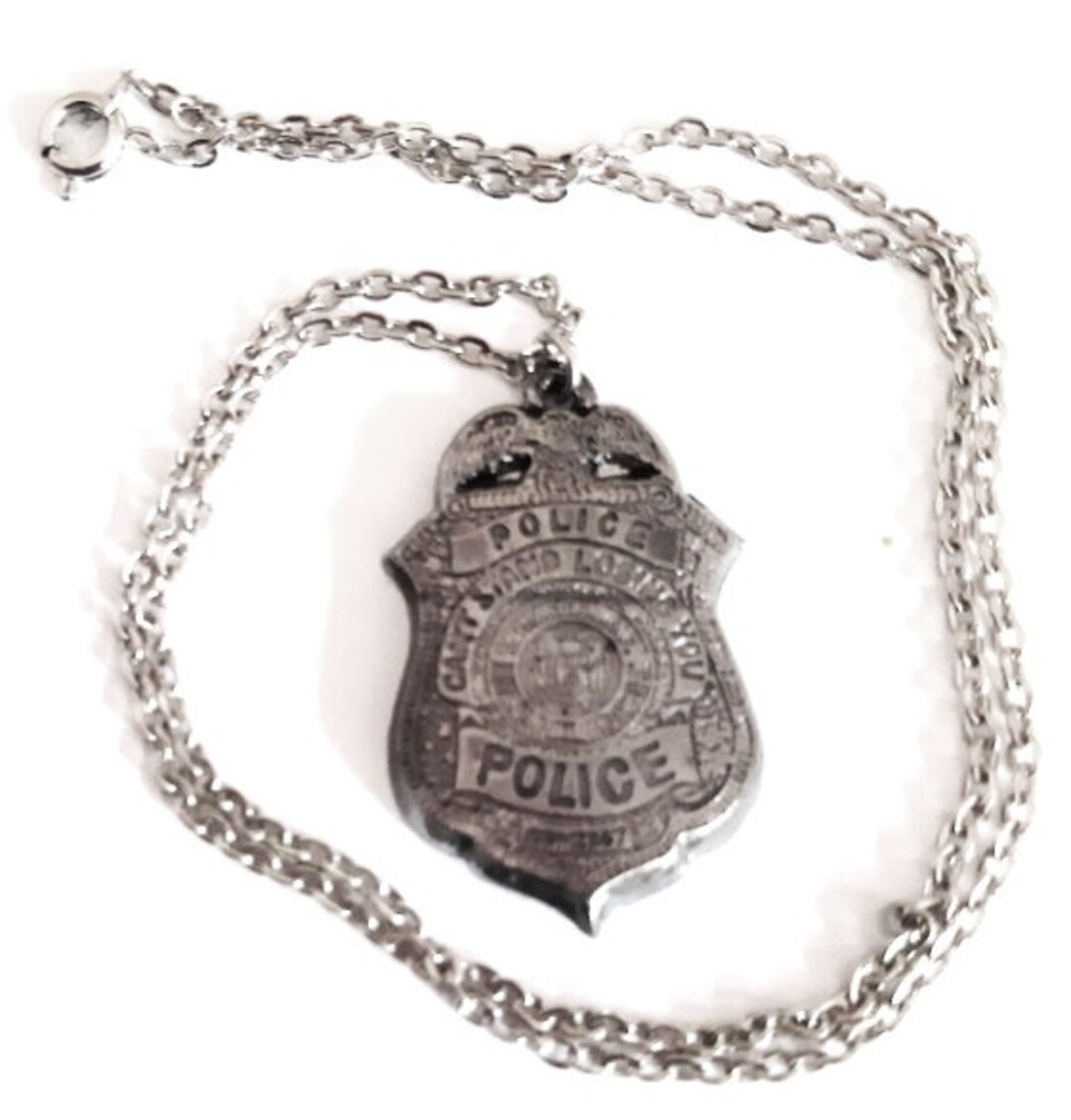 The Police Pendant Necklace 'can't Stand Losing You' Necklace, Vintage ...