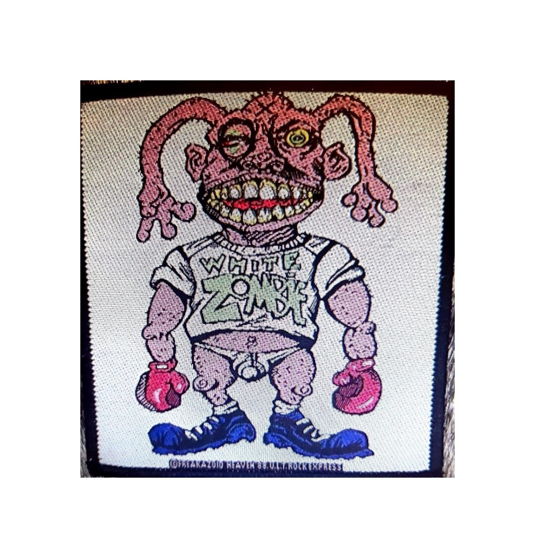 White Zombie Patch Astro Creep 2000 . Rare Design, Excellent Condition ...