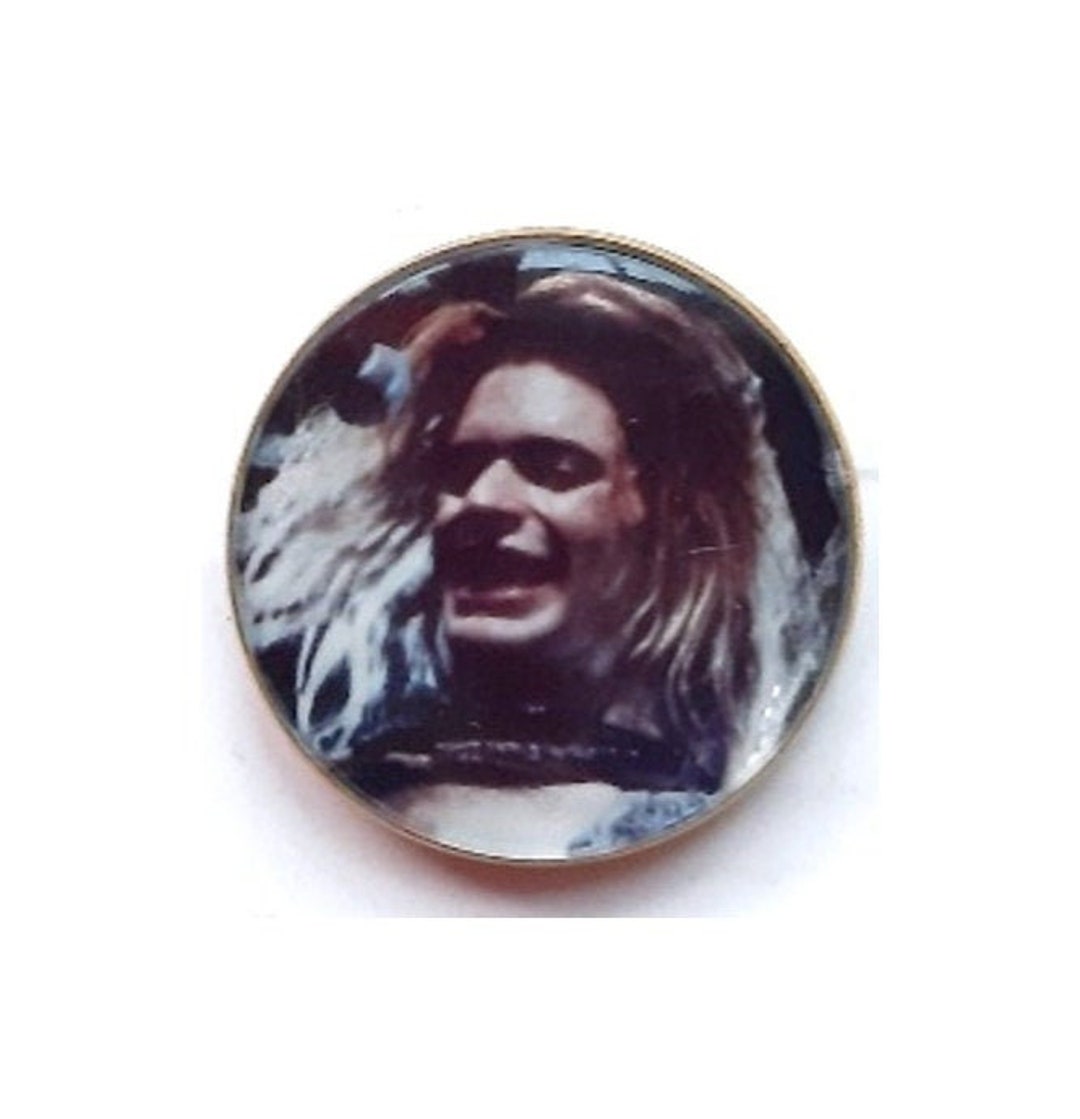 David Lee Roth Van Halen Pin , Vintage , Resin Coated. Original 80's - Etsy