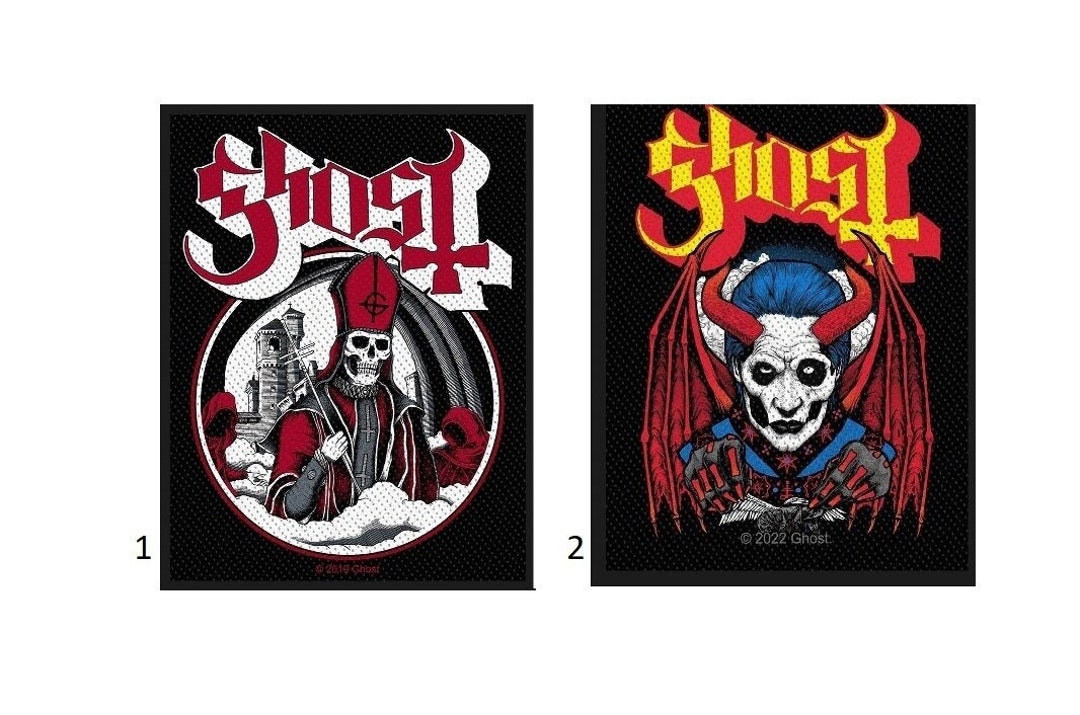 GHOST Patch: You Choose 1. Demoniac 2. Secular Haze Official Licensed Sew on Woven Patch - Etsy