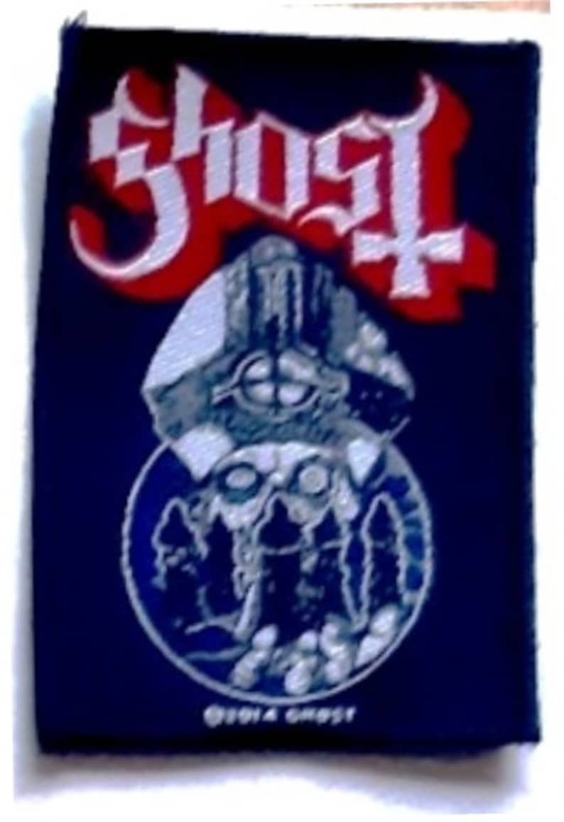 Choose Ghost Patch - 6 Designs You Choose Which Design- Sew on Woven Patches Rats, Papa Head ...