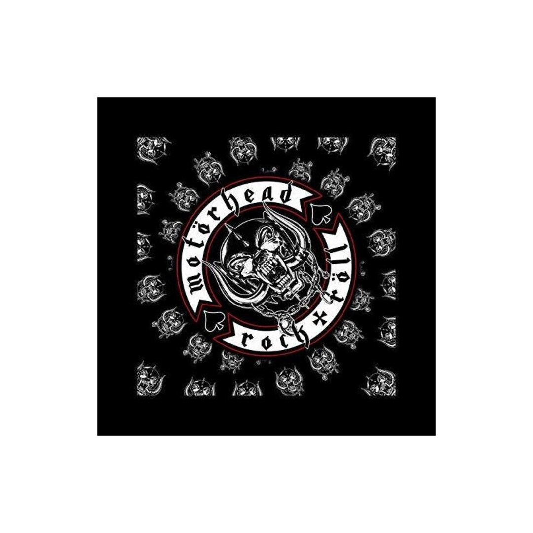 MOTORHEAD Biker ' Rock & Roll' Bandana, Black - Etsy
