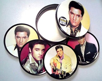 Elvis Coasters - Etsy