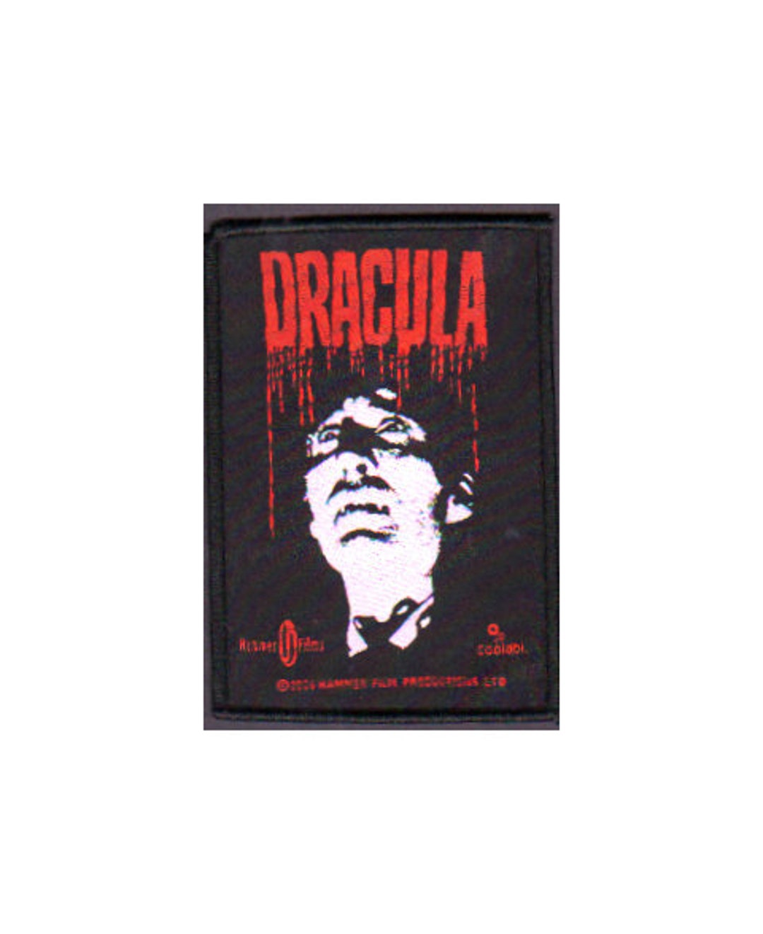 DRACULA patch 'sew on printed patch Hammer Film Productions - Etsy España