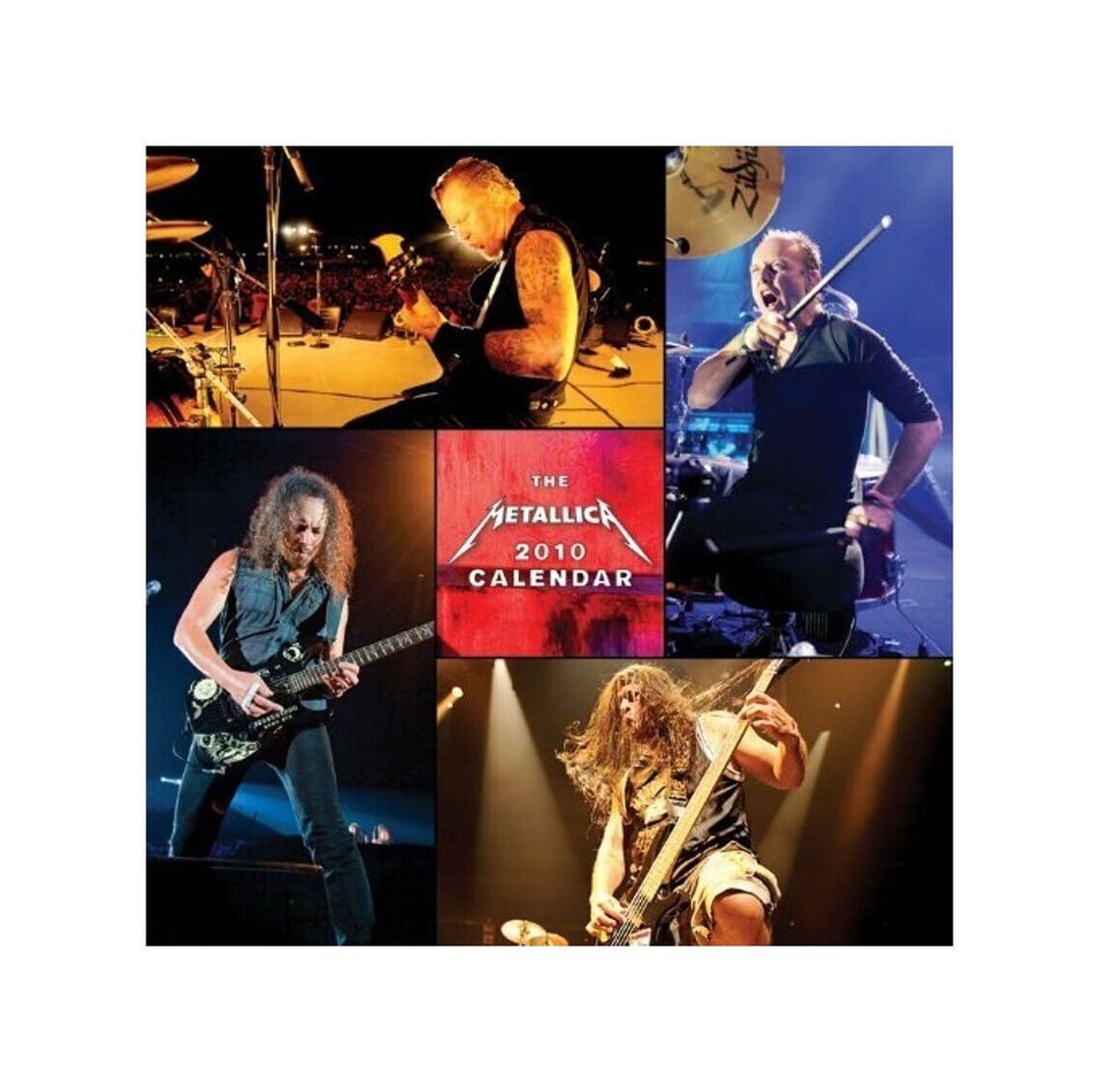 Metallica Calendar. Official, New and Sealed. 2010 . Heavy Metal Band ...