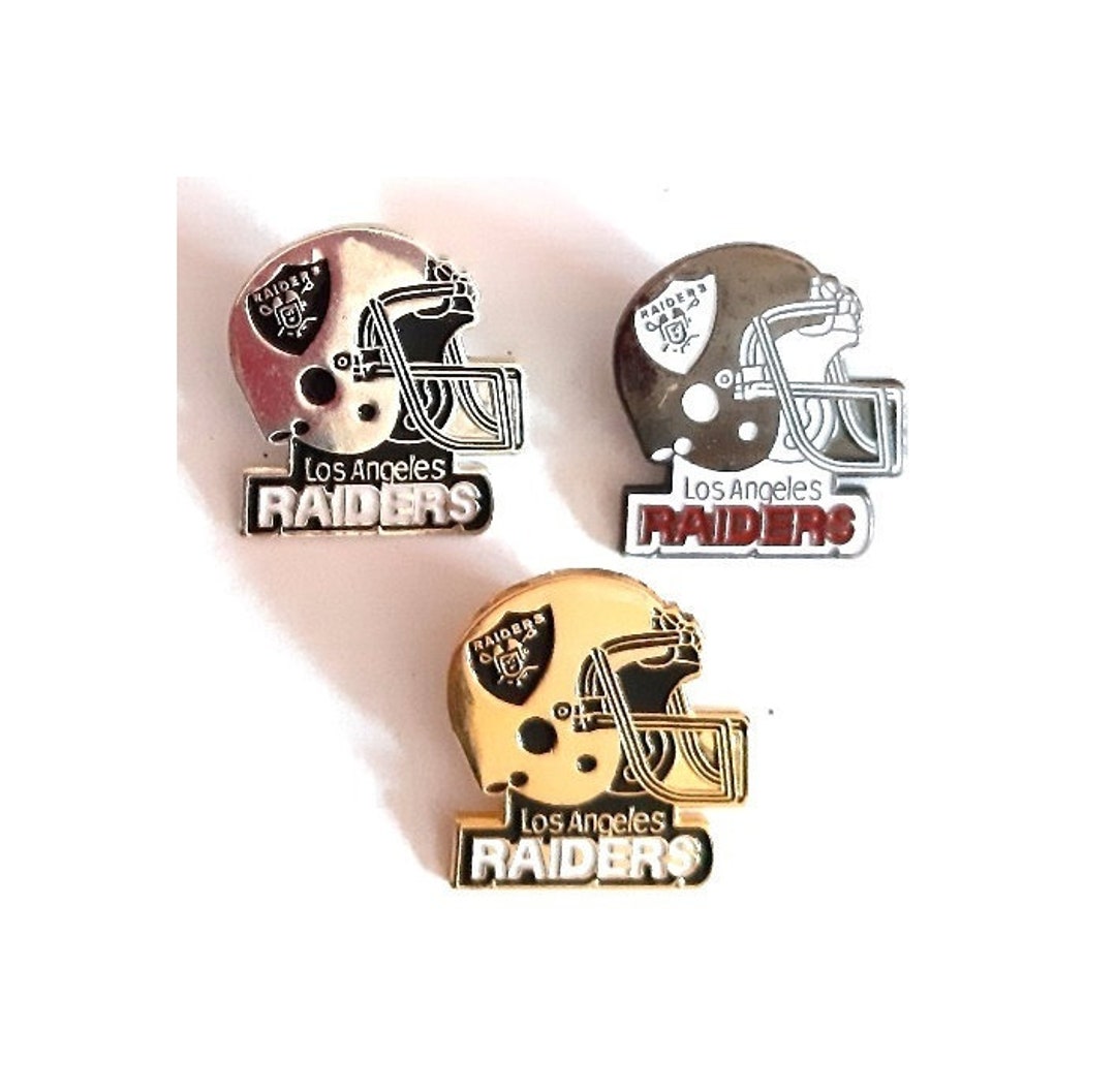 RAIDERS Pin: You Choose Colour Vintage Collectors Enamel Pin. L.A ...