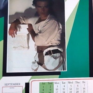 Adam Ant 1984 Calendar, Official , British Punk Band, New Wave - Etsy