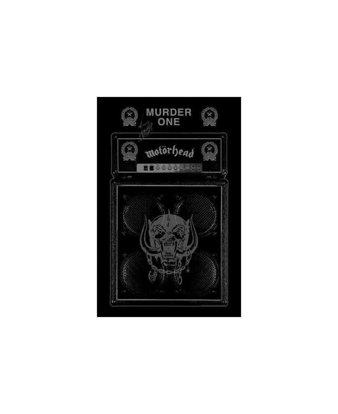 Motorhead Flag - MURDER ONE - Textile Licensed Poster Flag - Etsy