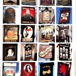 Postcards Pubs: English and London Pubs , and One English Pub Signs ...