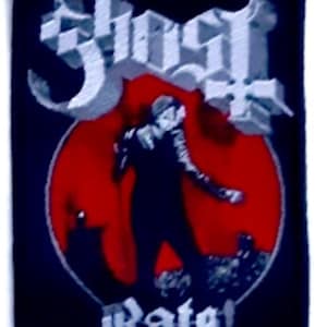 Choose Ghost Patch - 6 Designs You Choose Which Design- Sew on Woven ...