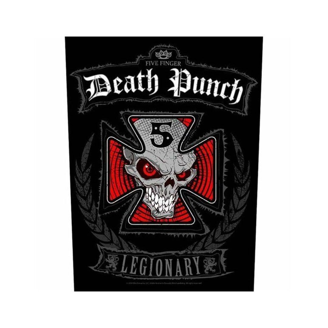 FFDP Backpatch: Five Finger Death Punch 'legionary' Printed Back Patch ...