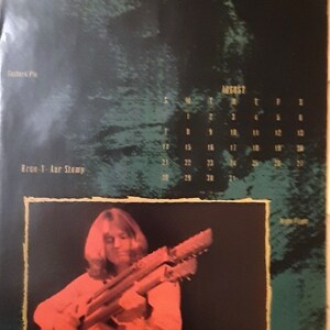 Led Zeppelin 1994 Calendar. Official by Danilo, Dates Match 2022 ...