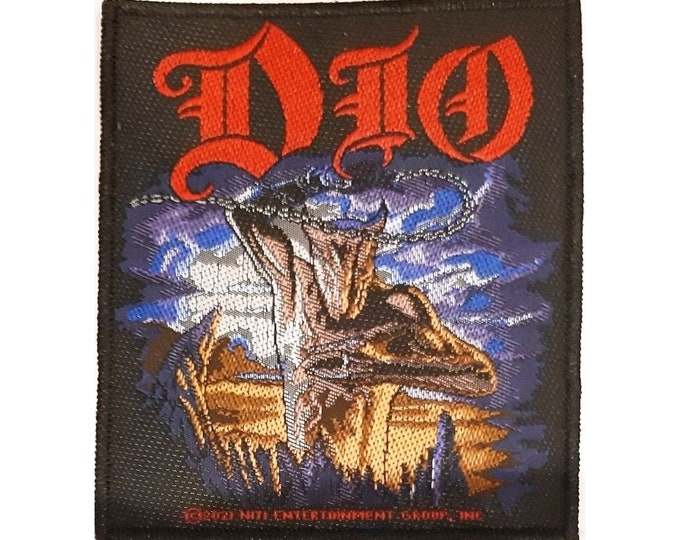 DIO Patch 'holy Diver Murray' Woven Cloth Patch. Licensed - Etsy UK