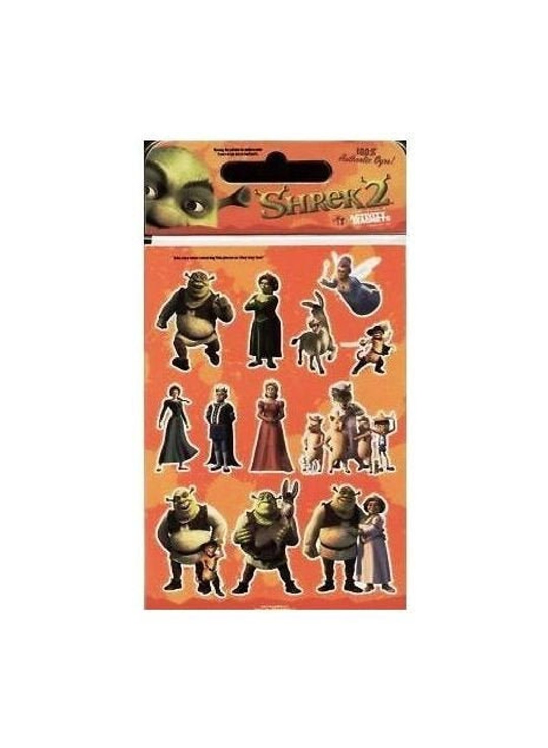 Shrek 2 Official Fridge Magnets - Shrek 2 Activity Magnets , Pop Out ...