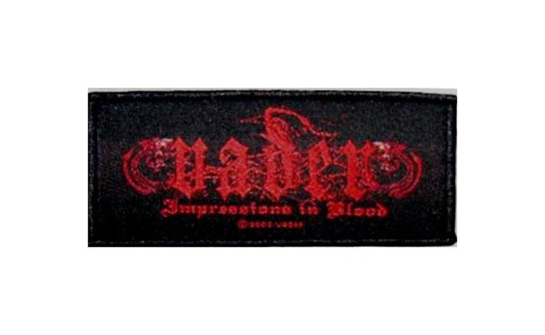 Vader 'impressions in Blood' Woven Patch. Officially Licensed - Etsy