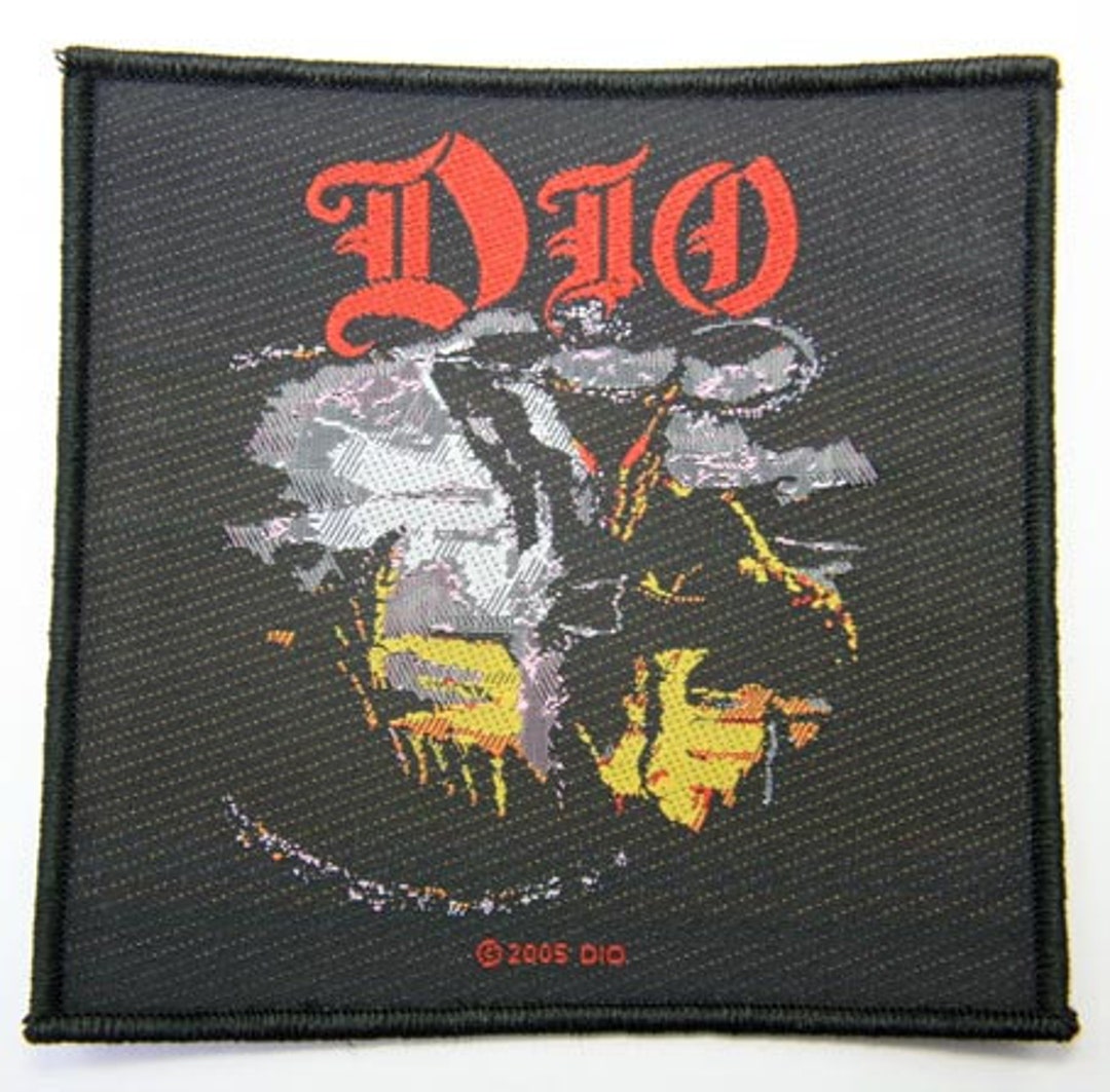 DIO Patch: 'holy Diver Murray' Woven Cloth Patch. Licensed, Vintage - Etsy