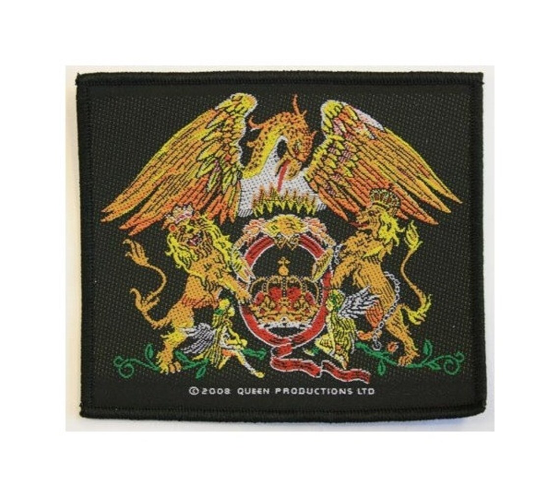 Queen Colour Crest official woven patch. Made in 2008 | Etsy