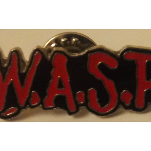 WASP Band Logo Enamel Pin - Etsy