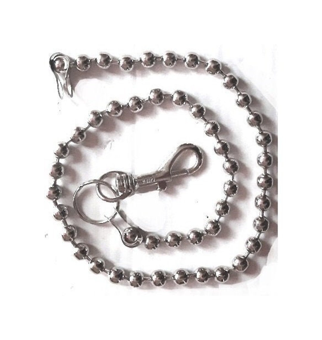 Keychain Ball Chain Bikers Wallet Punk Goth Jeans Rockabilly Skaters ...