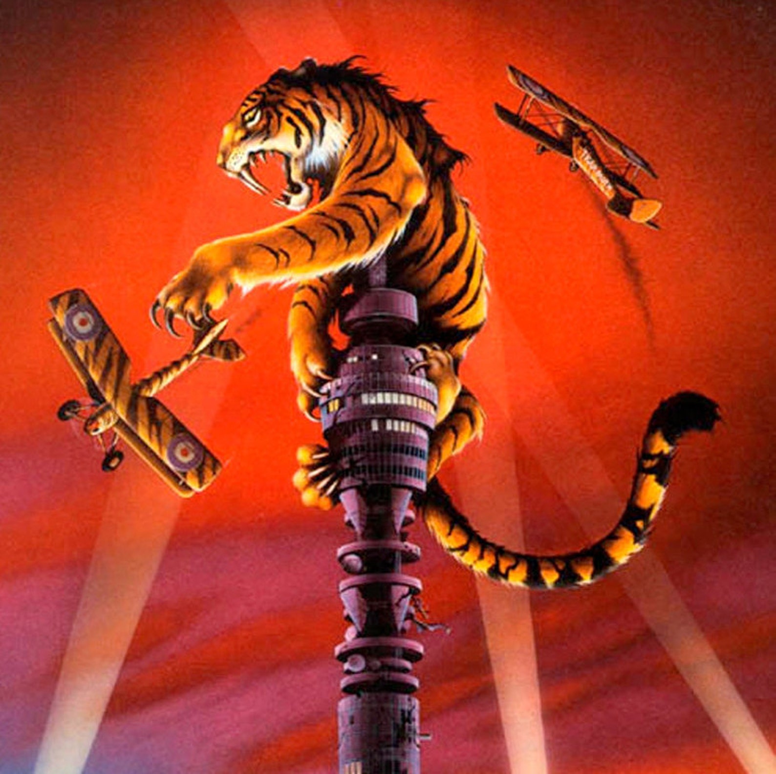 Flag:tygers of Pan Tang Flag 'crazy Nights' Official - Etsy