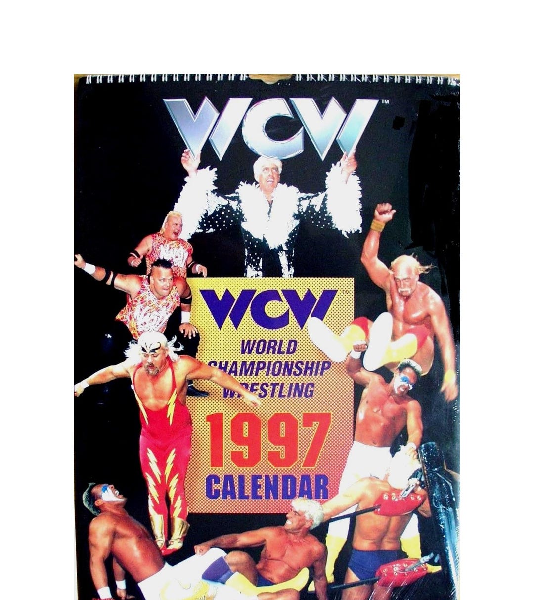 WCW 1997/2025 Calendar. Officially Licensed. World Championship ...