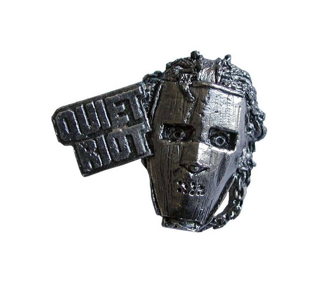 QUIET RIOT Pin: 'metal Health' Vintage Cast Metal Badge. Original ...