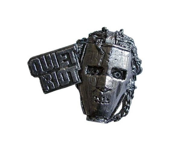QUIET RIOT Pin: 'metal Health' Vintage Cast Metal | Etsy