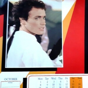 Adam Ant 1984 Calendar, Official , British Punk Band, New Wave - Etsy