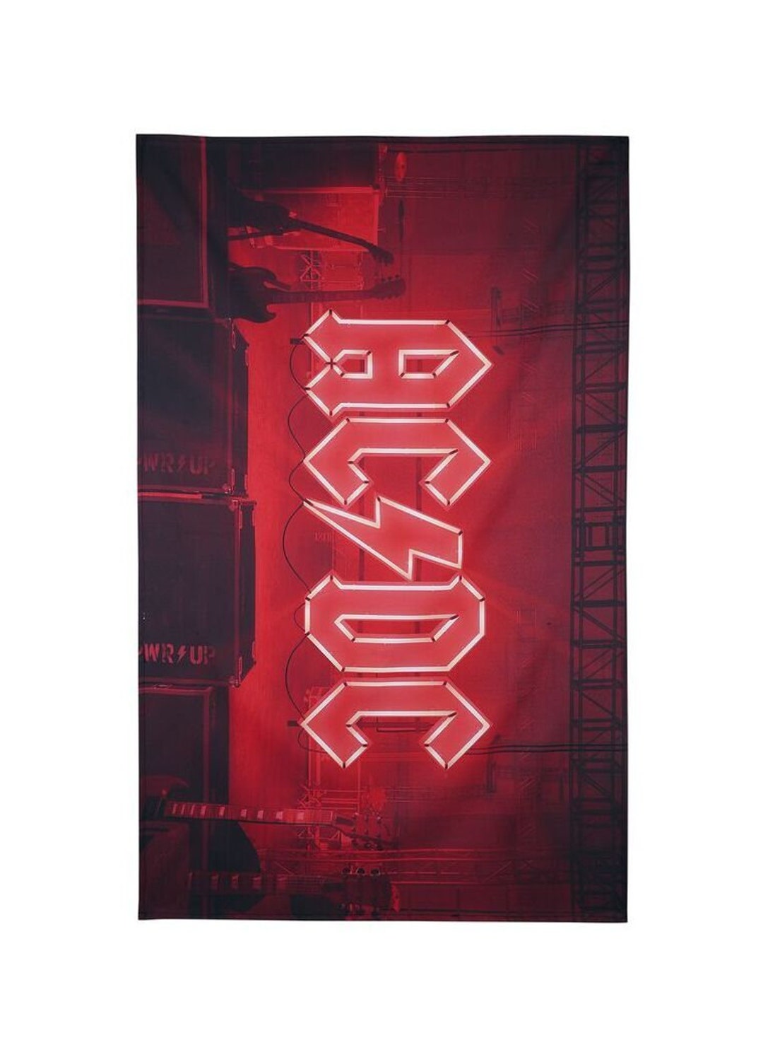 AC/DC Flag Power up New Textile Licensed Poster Flag, Rock Band - Etsy