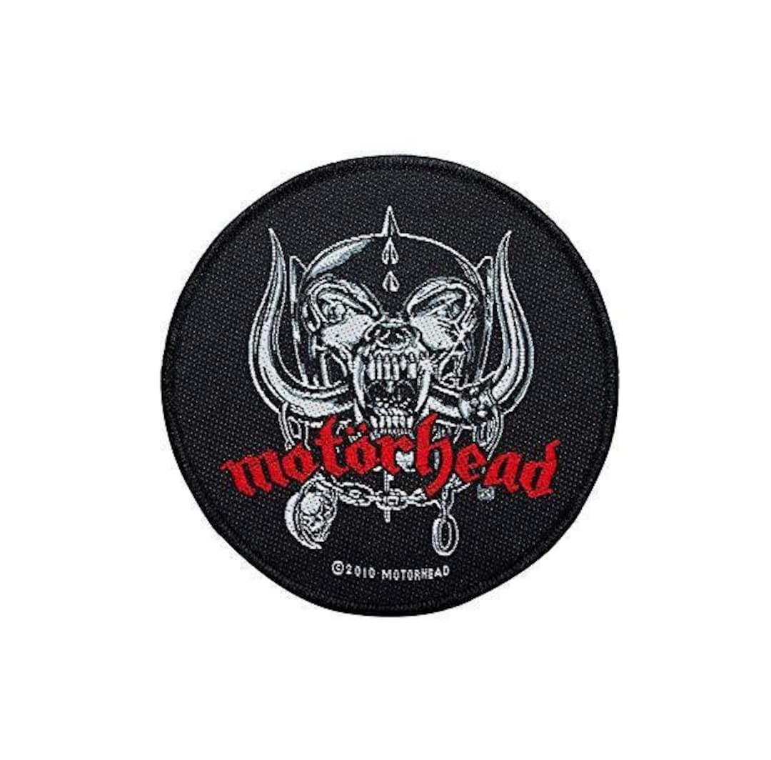 Motorhead Patch: Band Mascot Snaggletooth War-pig Sew on Licensed Woven ...